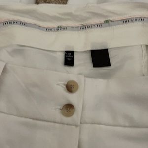 The Limited | Pants & Jumpsuits | Fully Lined White Cropped Limited ...